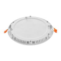 China HOYOL Led Flat Panel Light Round 6W 12W 18W Warm White Cool White Wholesale Price for sale