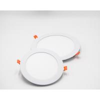 China HOYOL Led Flat Panel Light Round 6W 12W 18W Warm White Cool White Wholesale Price for sale