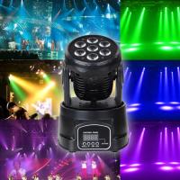 China 100W Rated Power Led Moving Head Light 7x8w RGBW 4in1 LED display for sale