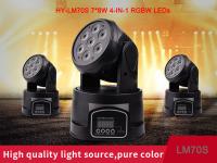 China RGBW Source 7x8w LED Stage Light Four In One Mini Moving Head for sale