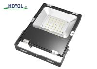 China Ultra Slim / Super Slim Flood Light IP65 30W Outdoor LED Floodlight 3300LM PF>0.95 for sale