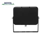 China Long Lifespan Black Super Slim Flood Light High Luminous Efficiency 100 - 240V for sale
