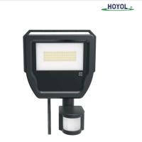 China 50W Ultra Slim Outdoor LED Flood Lights Thick Aluminum 3300LM Luminous Efficiency for sale
