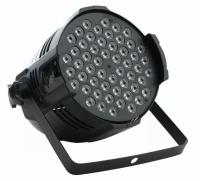 China Die Cast Aluminum 54X3w RGBW LED Par Lights Auto Sound / DMX 512 / Master Slave for sale