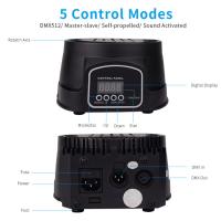 China Stage Led Light Moving Head Light 7x8W RGBW LM70S moving head light stage effect robot for mobile dj gigs Xmas birthday for sale