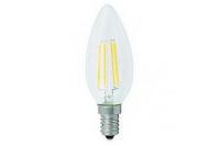 China Classic Sapphire E12S C35 Warm White Led Candle Bulbs With 360º Beam Angle for sale