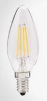 China High Performance 110 Volt E12S C35 4W LED Filament Lamp For Meeting Rooms for sale