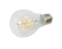 China Warm White 3000K 6W A60 Dimmable LED Filament Bulb 110V for Factories for sale