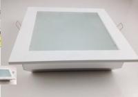 China Dimmable Warm White Square Recessed LED Downlights 12W Φ160*160* 35mm for sale