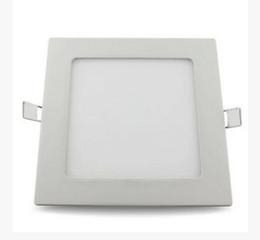 China Aluminum Alloy Square 12W 4 Inch Recessed LED Downlights For Corridor for sale