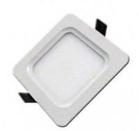 China 4W 240VAC Epistar SMD2835 Led Flat Panel Light Fixture Aluminum + Guide Plate for sale