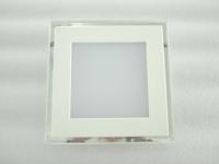 China 6W 480LM SMD3014 120x120 LED Flat Panel Lighting Fixture Aluminum + PLG for sale