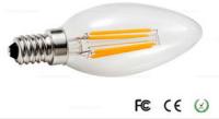China Energy Saving PFC 0.85 E14 4W LED Filament Candle Bulb For Living Rooms for sale