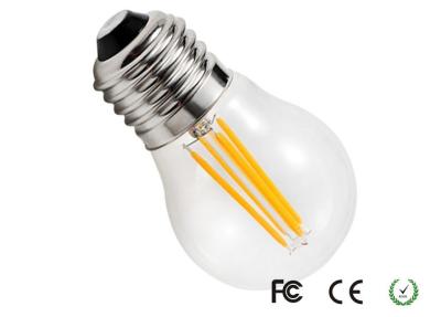 China Energy Saving 110V / 240V 4W Dimmable LED Filament Bulb 45*105mm for sale