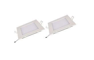 China Energy Saving 110V / 220V 20W Square LED Panel Light 50Hz / 60Hz for sale