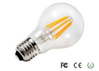 China Super Bright 630lm 6W Epistar Smd Dimmable LED Filament Bulb For Living Room for sale