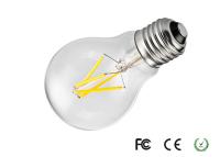 China High efficiency Clear Glass PFC 0.85 420lm Dimmable LED Filament Bulb for sale