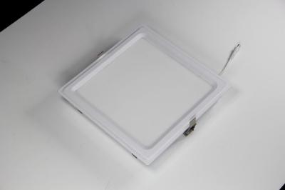 China Indoor 3000K / 4000K SMD3014 IP50 LED Flat Panel Lighting Fixture 295*295*42mm for sale