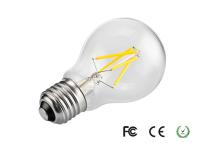 China High Brightness A60 4W Dimmable LED Filament Bulb for Meeting Rooms for sale