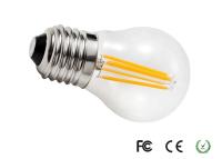 China Warm White 3000K E26 4W C45 Dimmable LED Filament Bulb45*75mm for sale