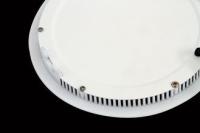 China Embedded 12 W Round LED Panel Lights Warm White For School / Cinema for sale