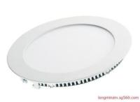 China Indoor 12W 960lm CRI 80 SMD3014 Round LED Panel Lights Φ240*H14mm for sale