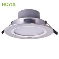 China Aluminum Cold White 110V / 220V 6W LED Ceiling Down Light For Office / Meeting Room for sale