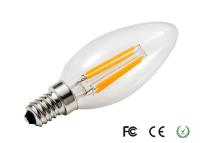 China Unique Energy Saving LED Filament Candle Bulb 4 Watt For Meeting Rooms for sale