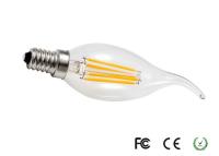 China High Luminous Sapphire Led Filament Candle Bulb E14 For Home for sale