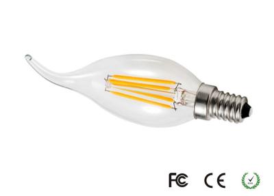 China High Brightness Vintage 4W LED Filament Candle Bulb For Meeting Rooms for sale