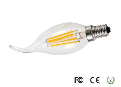 China High Performance Decorative 4W 4000K LED Filament Candle Bulb E14 for sale