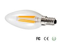 China Commercial E12S 4 W LED Filament Candle Bulb With CE / Rohs / UL Certified for sale