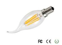 China Warm White C35 4W LED Filament Candle Bulb For Commercial Lighting for sale
