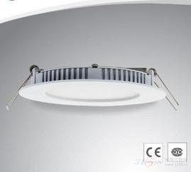 China Commerical Energy Saving 8 Inch 4000K 18W LED Flat Panel Lighting Fixture for sale