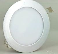 China High Efficiency 6W Φ120MM SMD3014 Round LED Panel Lights 110V / 220V for sale