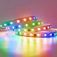 China Addressable RGB LED Strip Light WS2812B UCS2904 SMD5050 Copper Lamp Body for sale