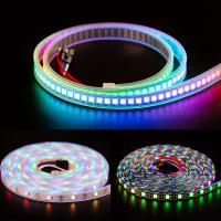 China IP30 Programmable RGB LED Strip DC12V WS2815 3.28ft 144 Pixels for sale