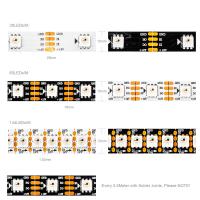 China IP30 Programmable RGB LED Strip DC12V WS2815 3.28ft 144 Pixels for sale