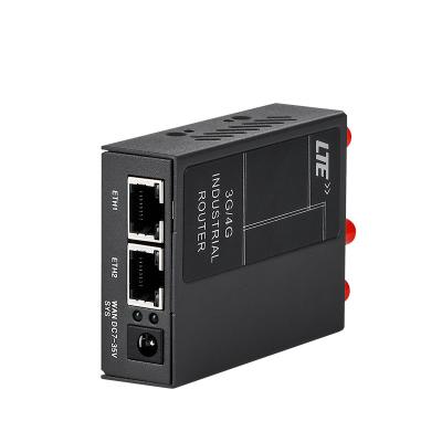 China IP30 Metal Case Sim Based Ethernet Wifi Sim Card Lte Gprs 3g 4g Vpn Router for sale