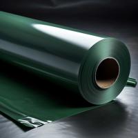 China 40μm Opaque Dark Green Halogen Free High Density Polyethylene Film for Release Liner Applications for sale