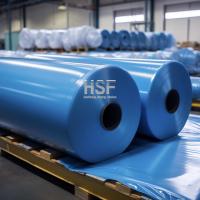China Opaque Blue 40μm High Density Polyethylene Film for Electrical Insulation and Industrial Wrappings for sale