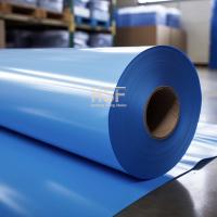 China Opaque Blue 80μm Halogen Free High Density Polyethylene Film for Industrial and Medical Packaging for sale