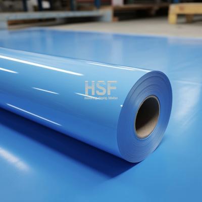 China Opaque Blue 120μm High Density Polyethylene Film for Laboratory Packaging and Protective Covers for sale