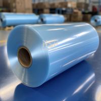 China 35μm Translucent Blue Low Density Polyethylene Film with 8000 Meters Winding Length for sale
