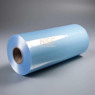 China 120μm Opaque Blue Low Density Polyethylene Film for Medical Applications for sale