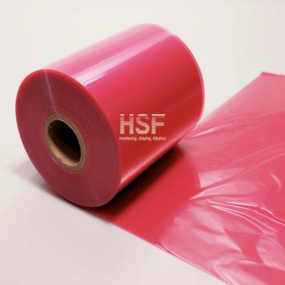 China Opaque Red 120μm Low Density Polyethylene Film for Packaging and Industrial Applications for sale