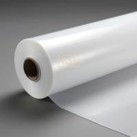 China 50μm Opaque White Weather Resistant Monoaxially Oriented PE Film Roll for Packaging and Agriculture for sale