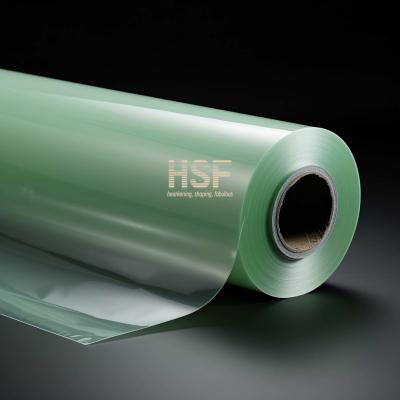 China 40μm Green Monoaxially Oriented PE Film for Packaging and Agriculture for sale