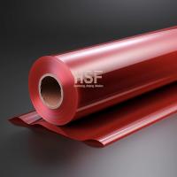 China 80μm Red Mono Oriented Polypropylene Film with Width Range Up to 1300mm for Food Packaging and Lamination for sale