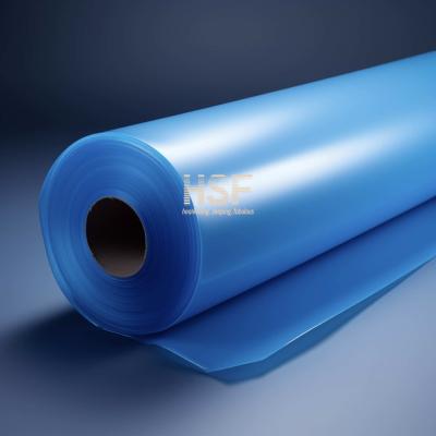 China 40μm Blue Silicone Coated Cast Polypropylene Film for Industrial and Medical Packaging for sale